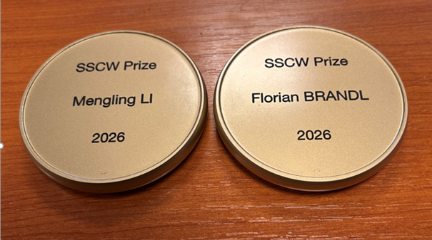 2026 PRIZE: FLORIAN BRANDL AND MENGLING LI - SSCW